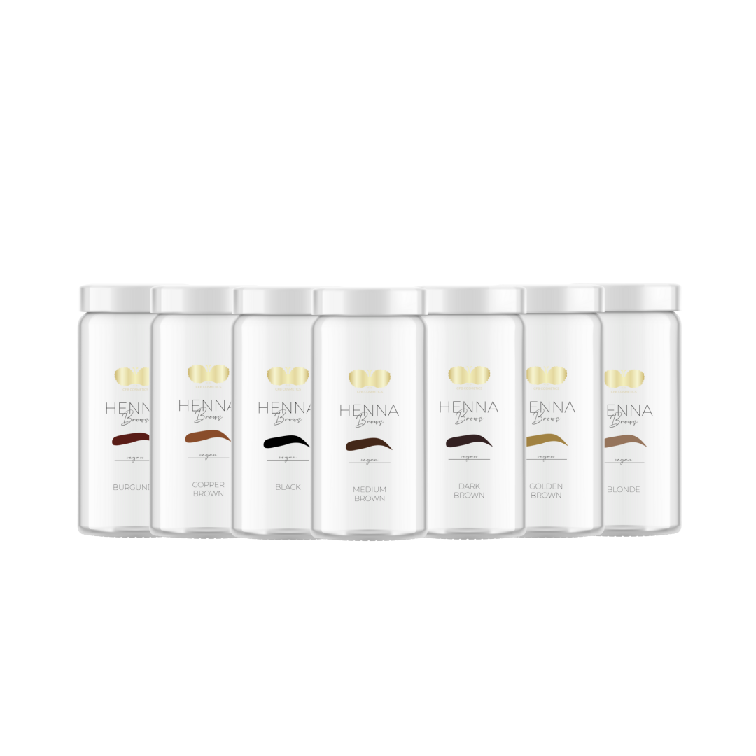 Henna Augenbrauenfarben für definierte & langanhaltende Brauen | CFB ...